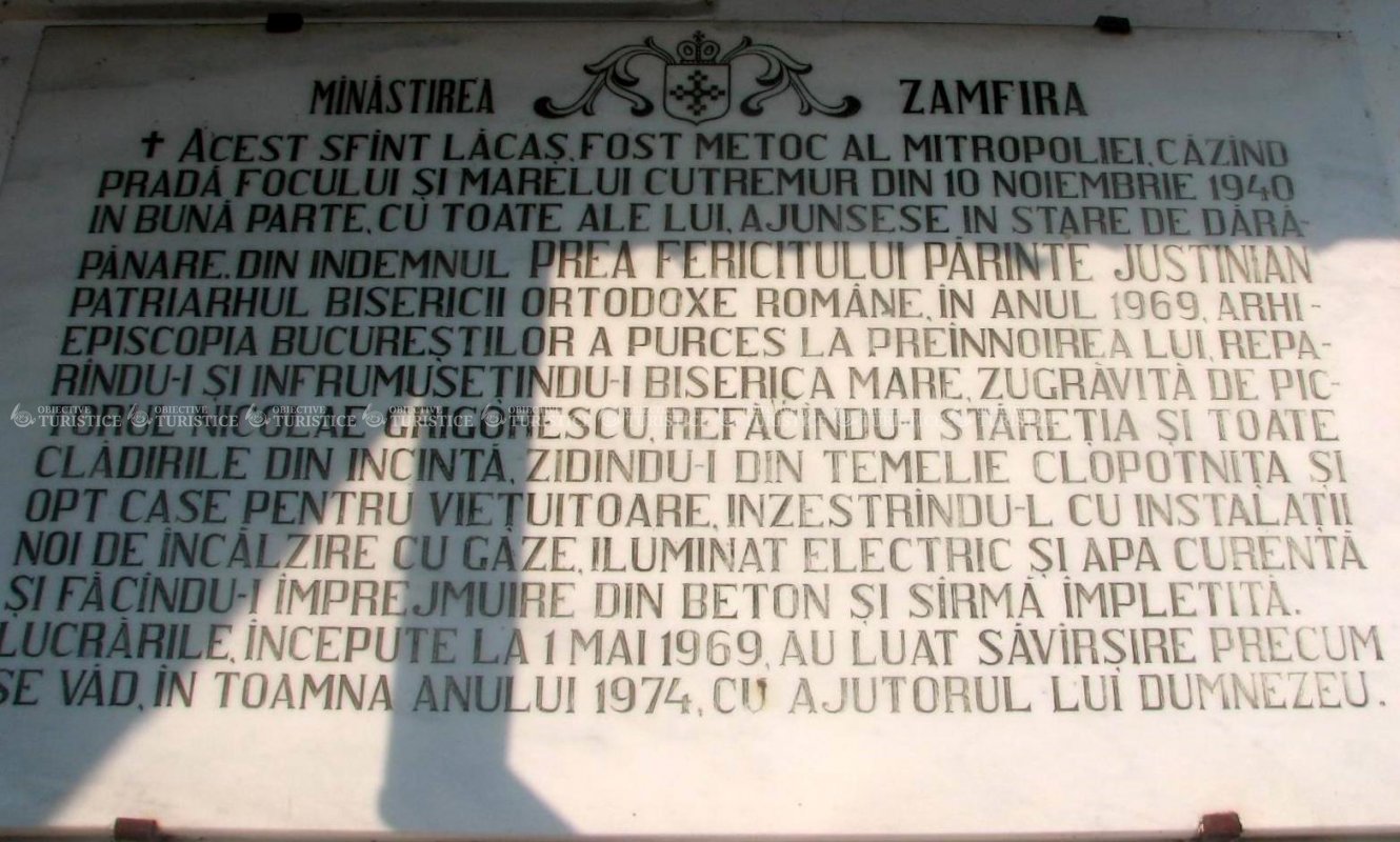 Manastirea Zamfira